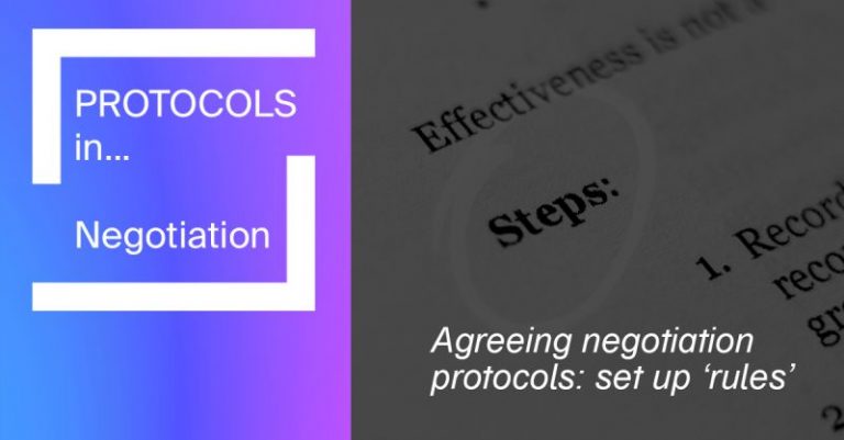 Agreeing Negotiation Protocols — ENS