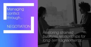Restoring Strained Business Relationships for Long-Term Agreements — ENS